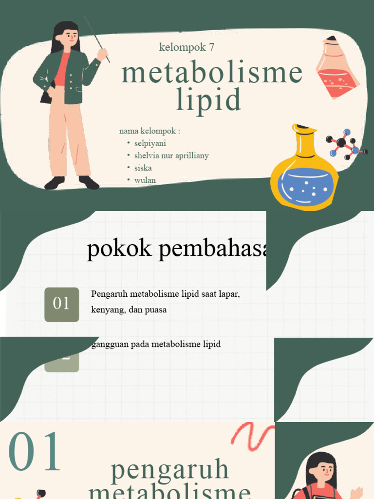 Kelompok 7 Biokimia Lipid | PDF