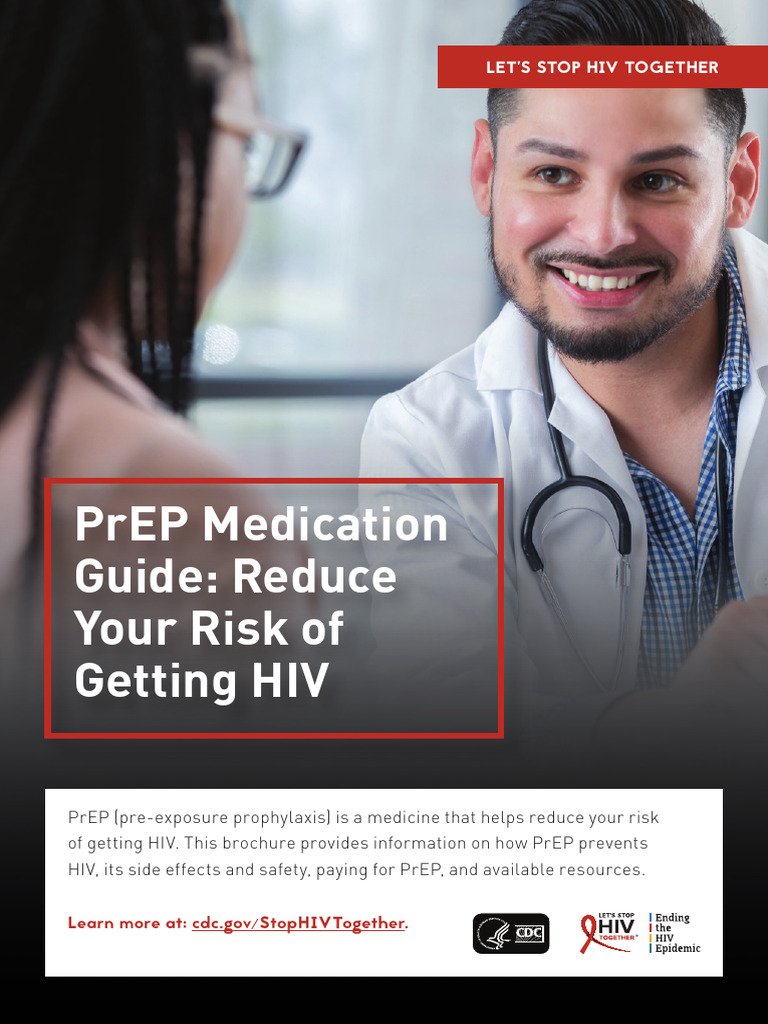 CDC LSHT Prevention Brochure Prep Medication Guide Patient | PDF | Wellness