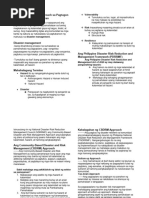 Mga Hakbang Sa Pagbuo NG CBDRRM Plan | PDF