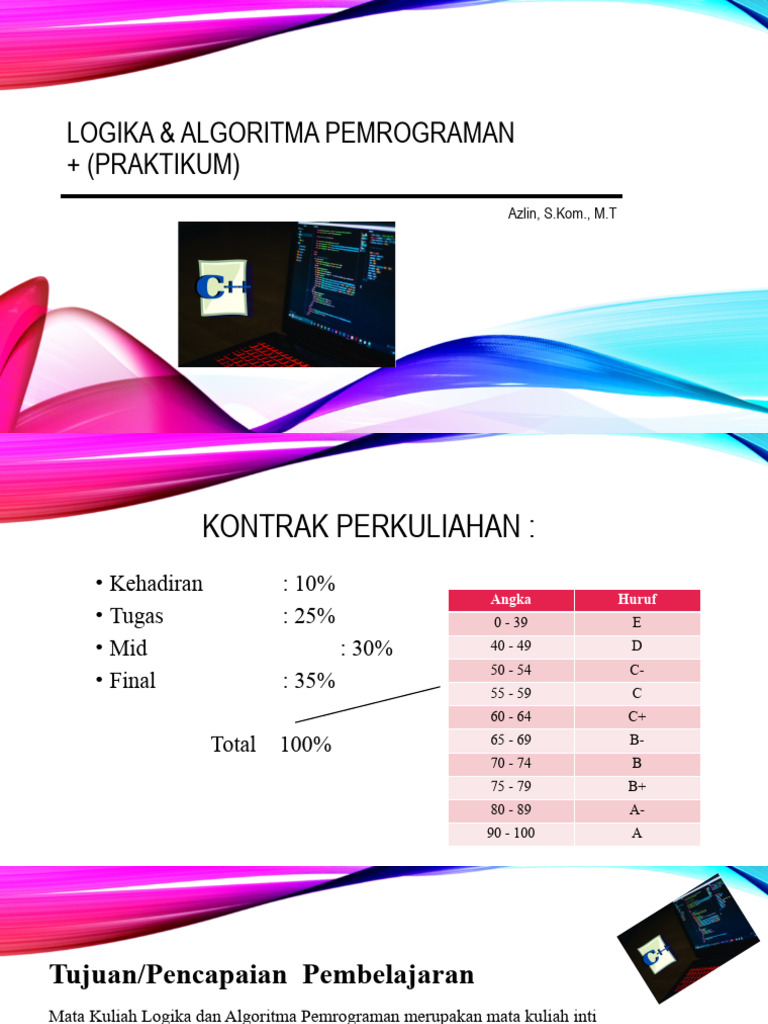 Logika & Algoritma Pemrograman Kyraa | PDF