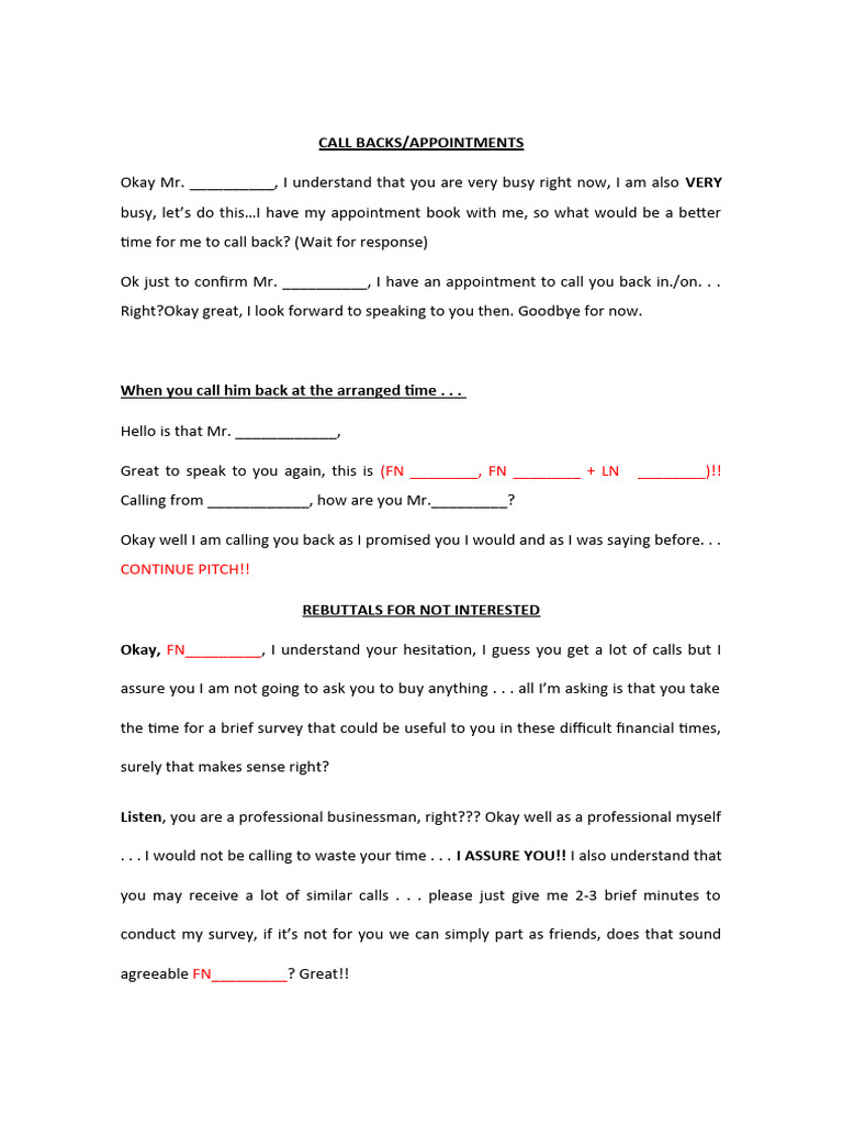 REBUTTALS | PDF