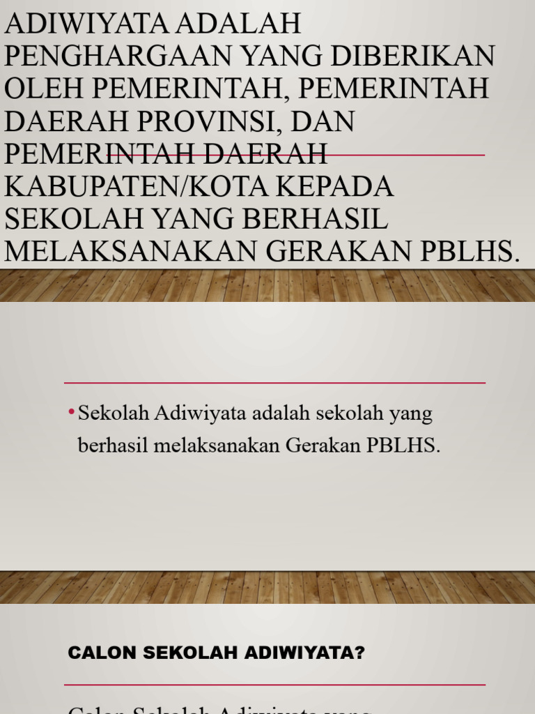 Adiwiyata | PDF