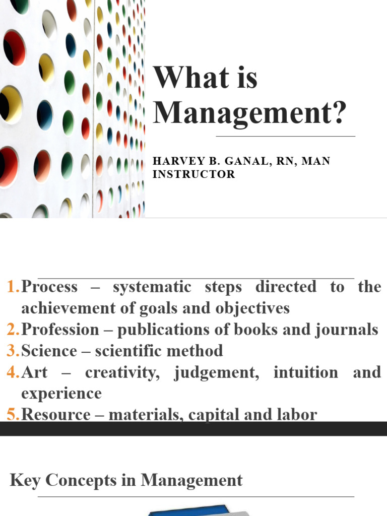 PPT2 What Is Management | PDF