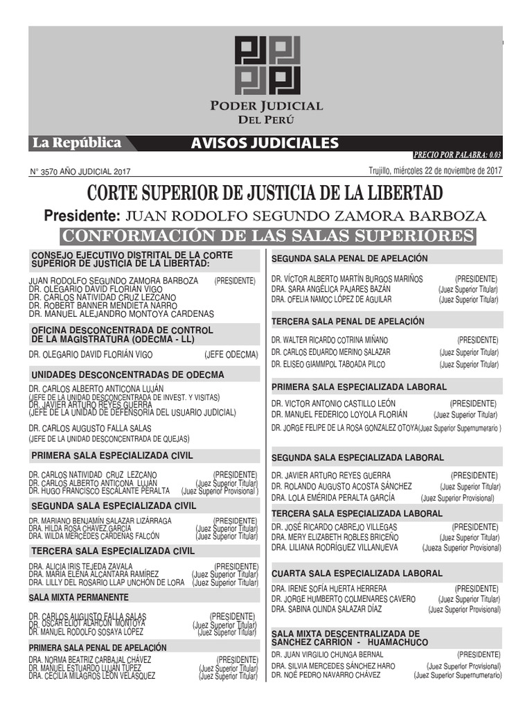 Poder Judicial | PDF