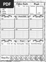 Pathfinder XP Chart | PDF