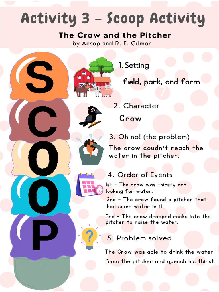 Scoop Activity - Act 3 | PDF