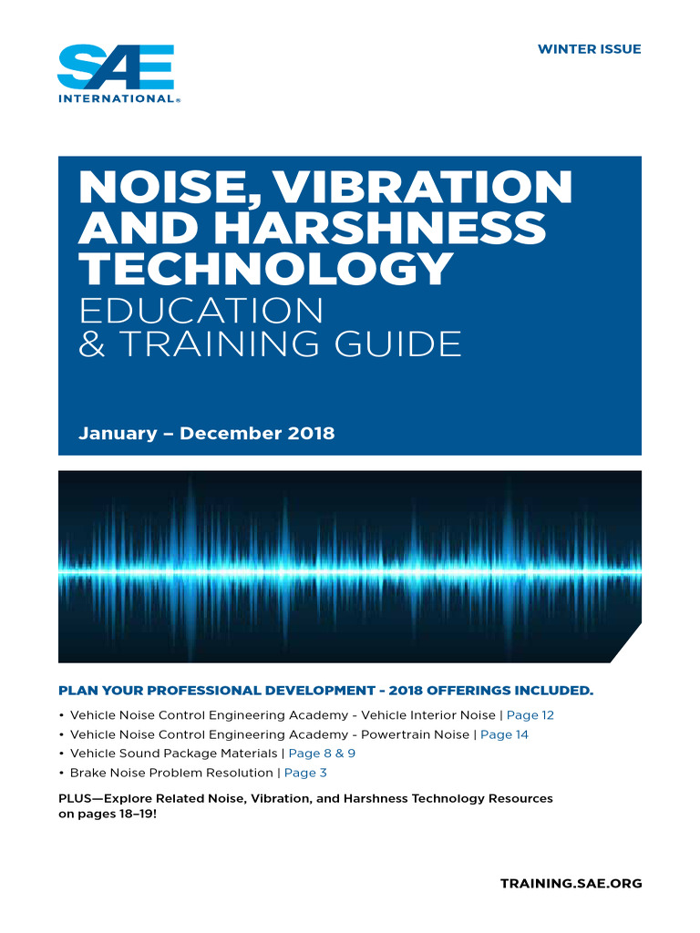NOISE, VIBRATION Guide | PDF