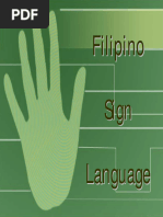 FSL Training for Inclusive Education | PDF | Sign Language | Hand