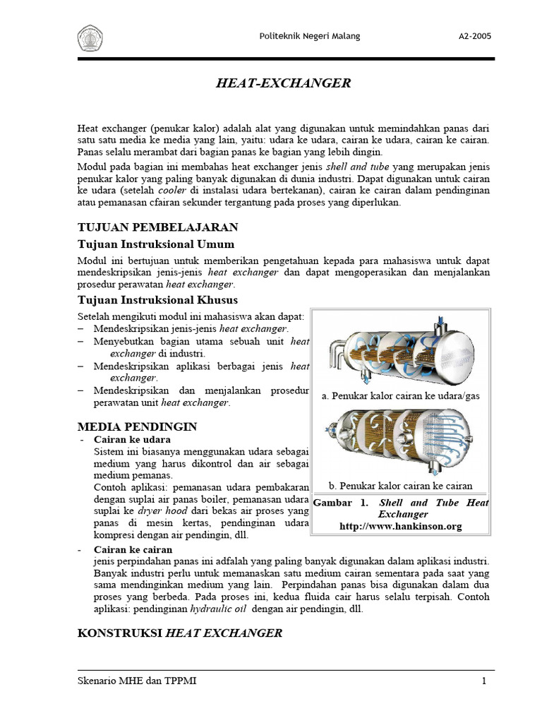Heat Exchanger A2 Pdf