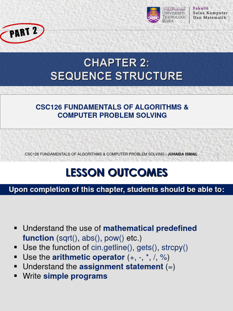 CH2P2 Sequential | PDF