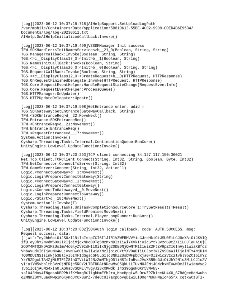 Log 20230612 | PDF | Integer (Computer Science) | Runtime System