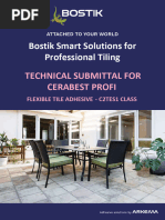 Technical Data Sheet - BOSTIK Rugby Original | PDF | Adhesive | Materials