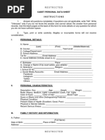 FORM 1399 - Declaration of Service(1) | PDF | Travel Visa | Crimes