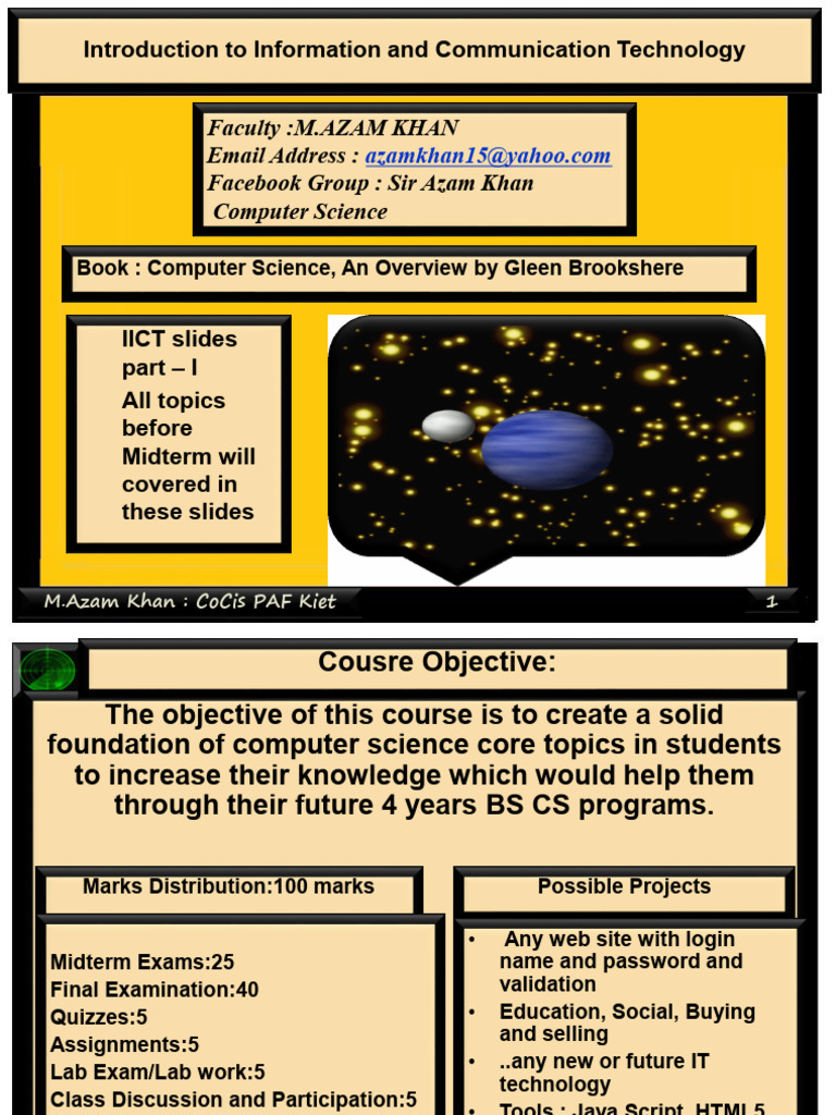 IICT All Lectures | PDF