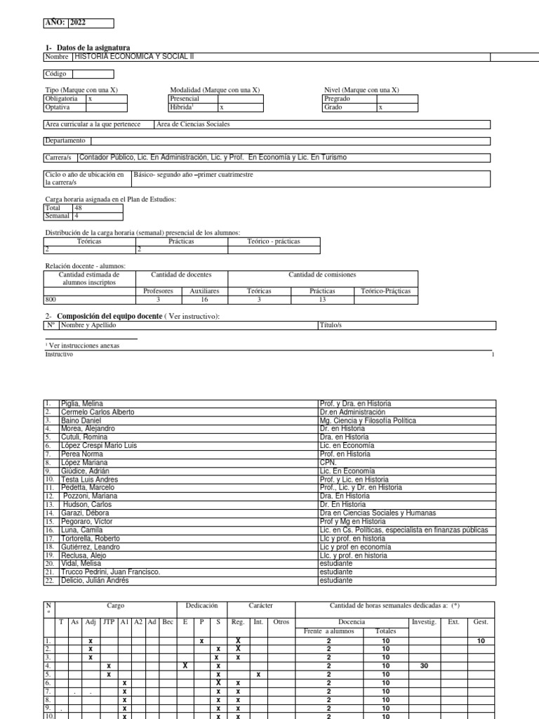 PTD Historia II 2022 | PDF