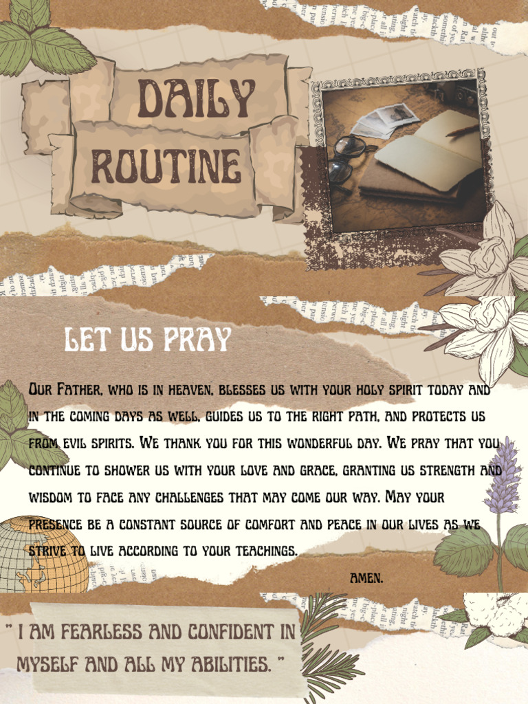Daily Routine Group 8 | PDF | Gaza Strip