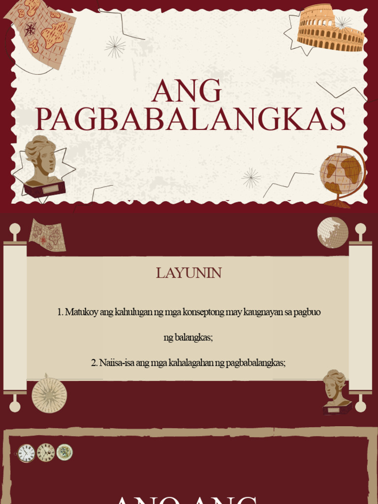 Pangkat 23 PAGBABALANGKAS | PDF