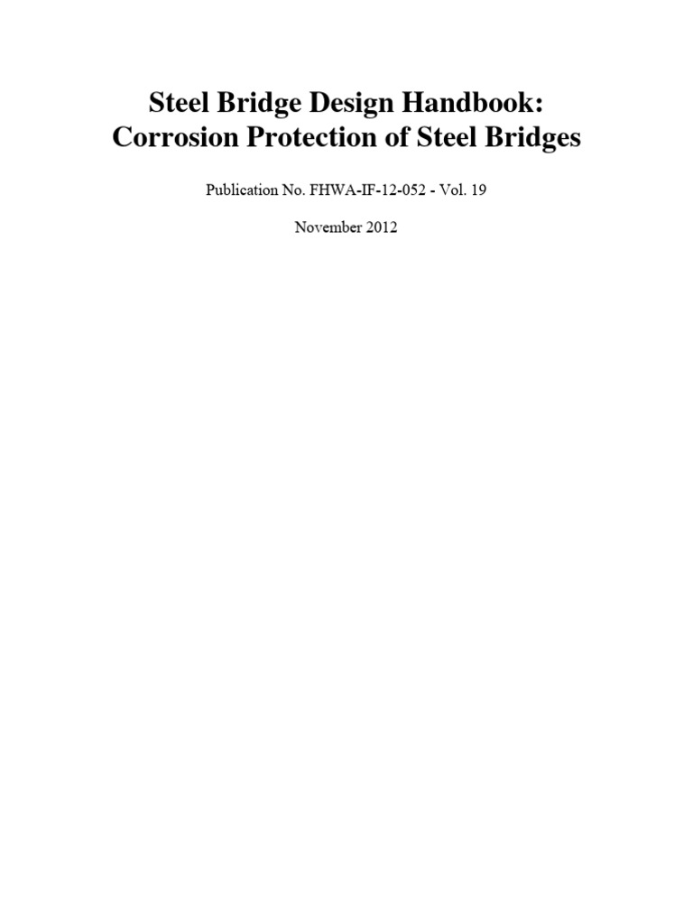 Corrosion Protection of Steel Bridge - Part 1 - Part2 | PDF
