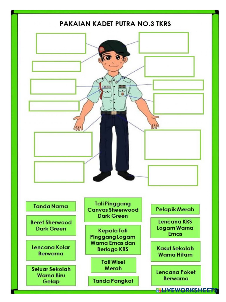 Latihan Pakaian TKRS | PDF