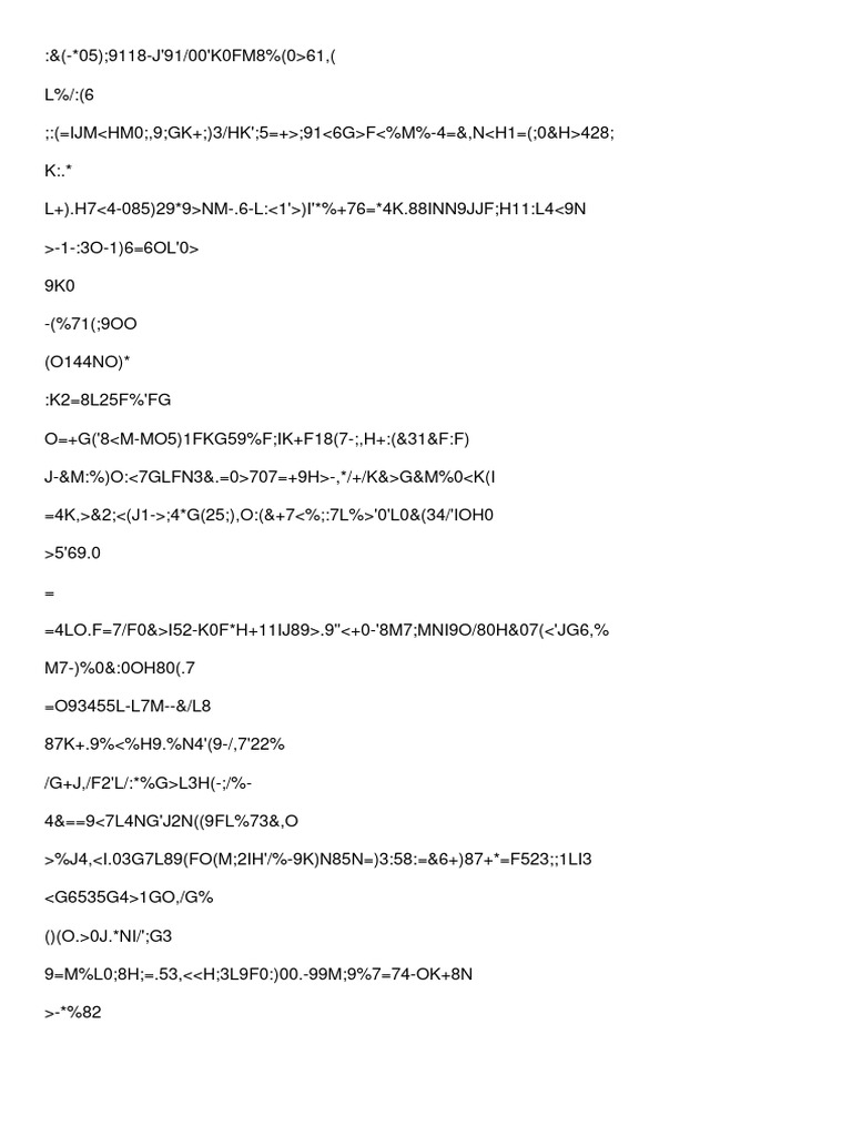 Cryptic Patterns in Text Data | PDF