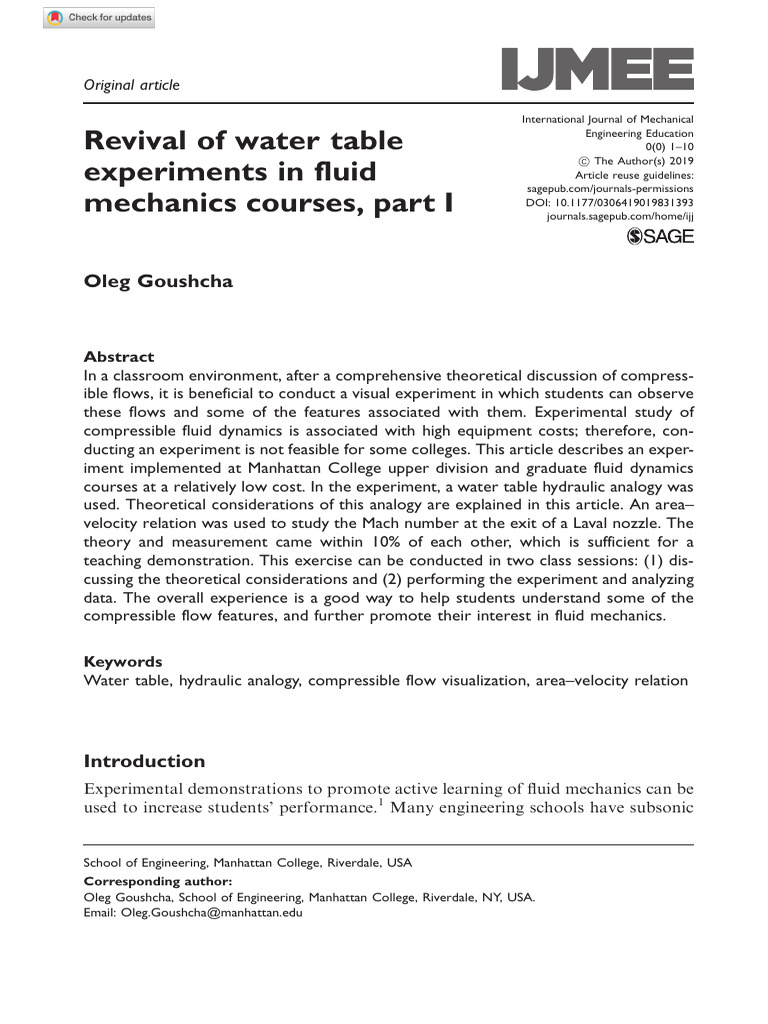 Revival of Water Table Part 1 | PDF