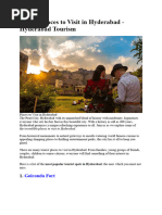 Hyderabad City Map and Guide | PDF