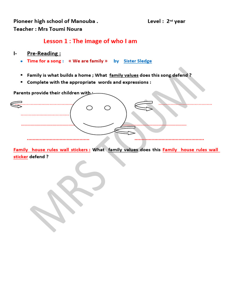 Family Dynamics and Step-Parenting Lessons | PDF | Language Arts ...