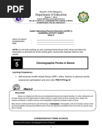 Choreographic Forms N Dance | PDF | Dances | Musical Forms