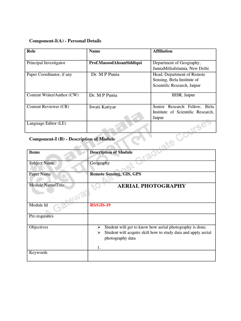 Aerial Photography | PDF