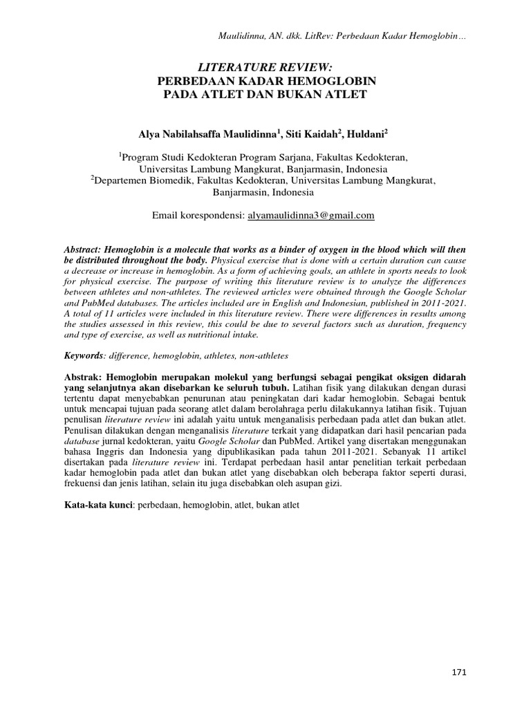 Jurnal 4 Perbedaan HB Atilt Dan Non Atlit 5225-13721-1-SM | PDF ...