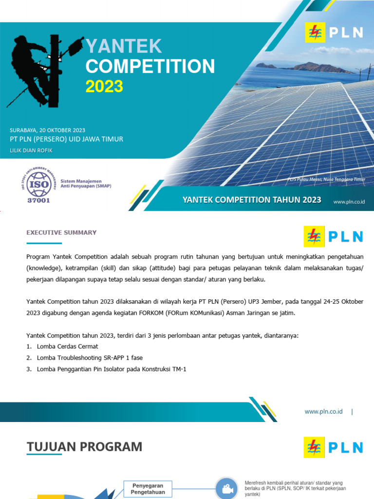Yantek Competition 2023 | PDF | Teknologi & Rekayasa
