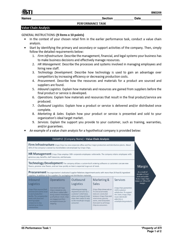05 Performance Task 1 | PDF