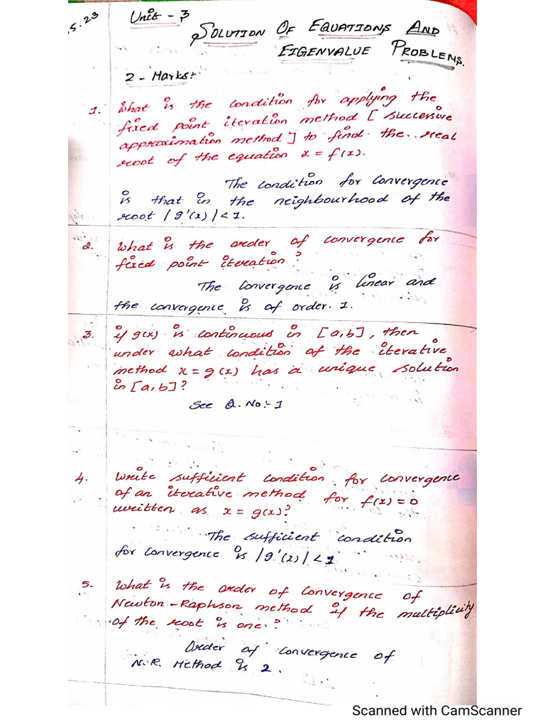 3 - Unit Two Marks | PDF