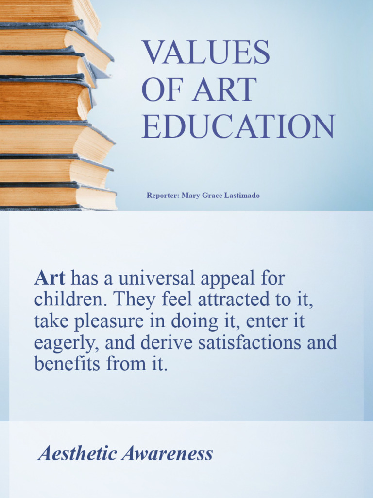 Values of Art in Education | PDF