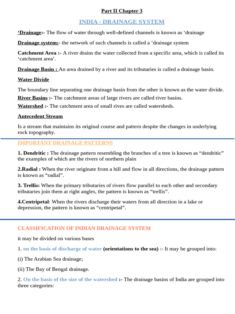 Drainage Note Ansari | PDF