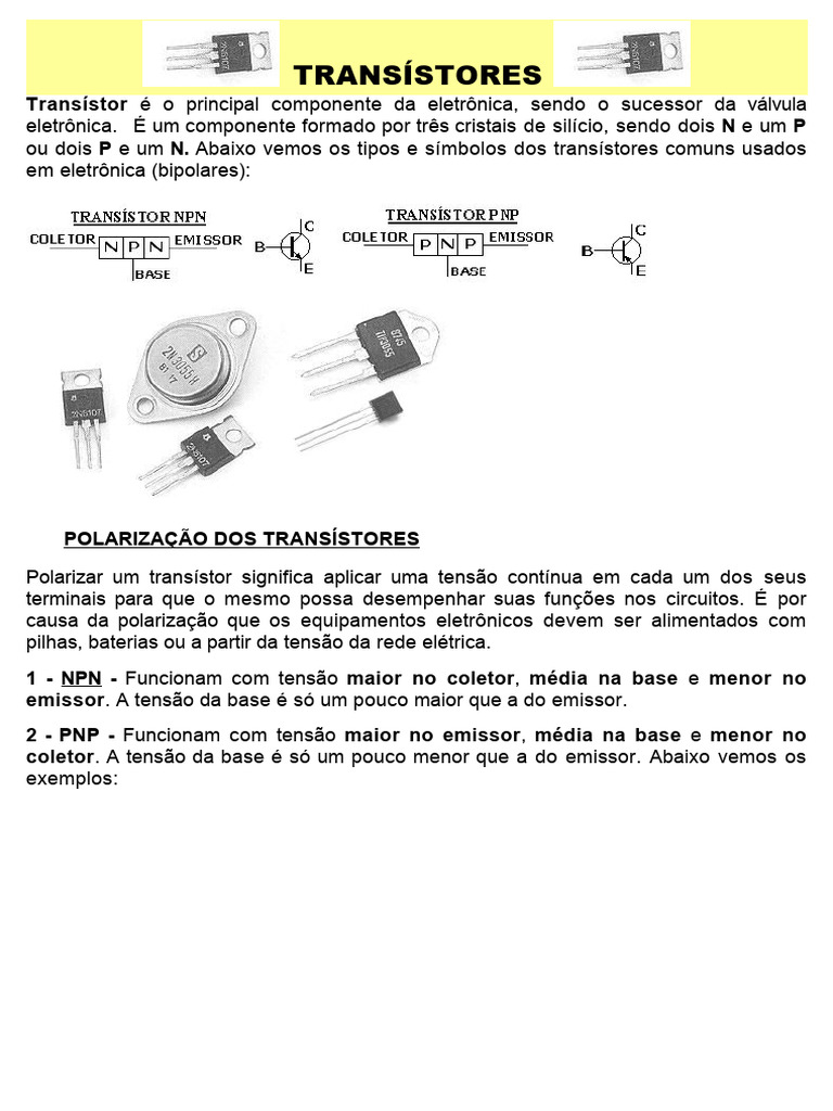 Transistor | PDF
