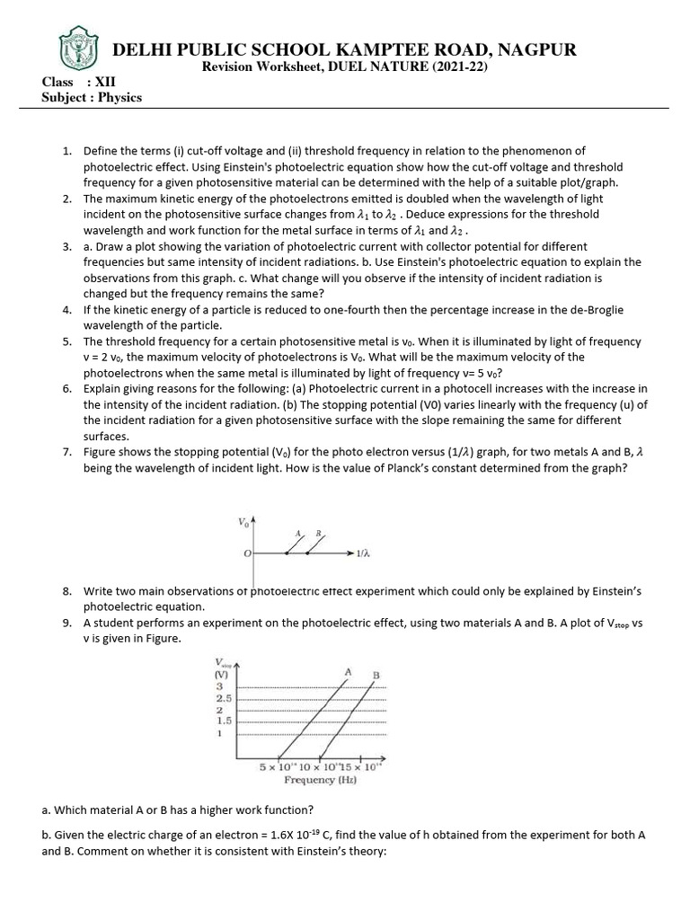 REVISION ASSIGNMENT DUaL NATURE | PDF