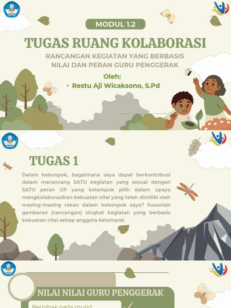 Ruang Kolaborasi - Modul 1.2 - Restu Aji Wicaksono | PDF