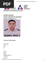 Poea Ereg Sample | PDF | Government And Personhood