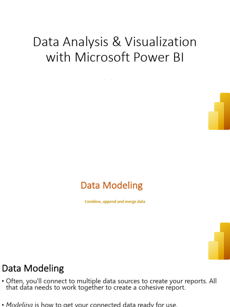 Microsoft PowerBI 3 | PDF | Teaching Methods & Materials | Computers