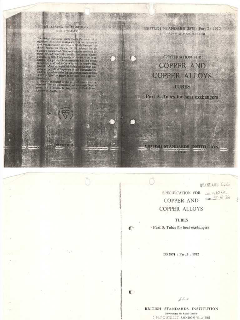 BS 2871 Part-3 | PDF