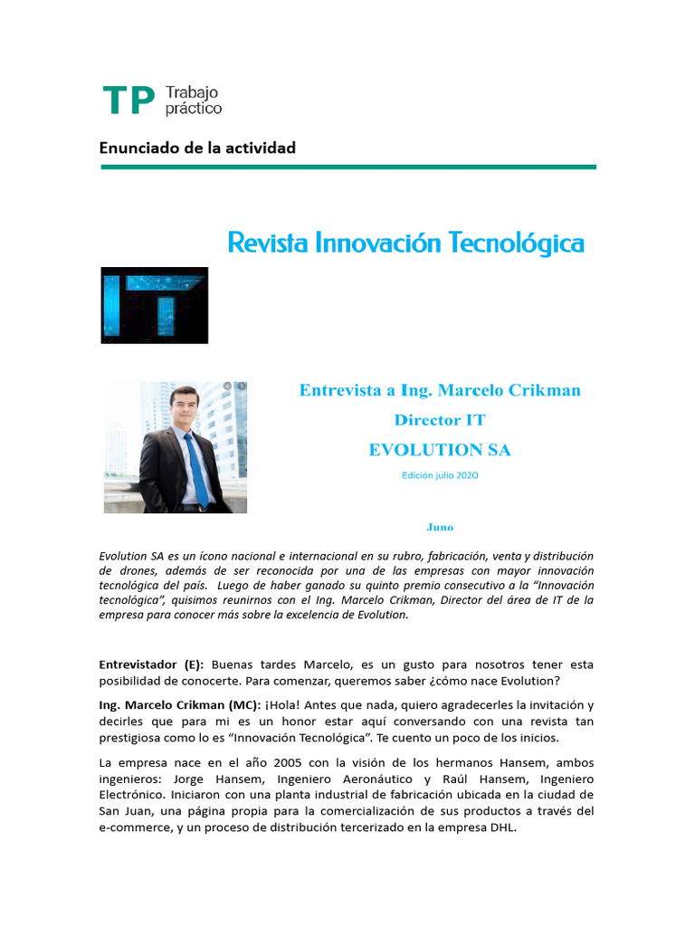 TP4 - Enunciado de La Actividad-1 | PDF