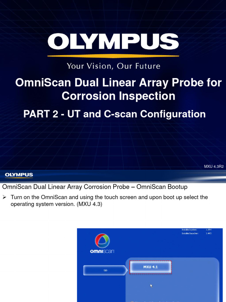 OmniScan DLA Probe: Corrosion Inspection Guide | PDF | Technology ...