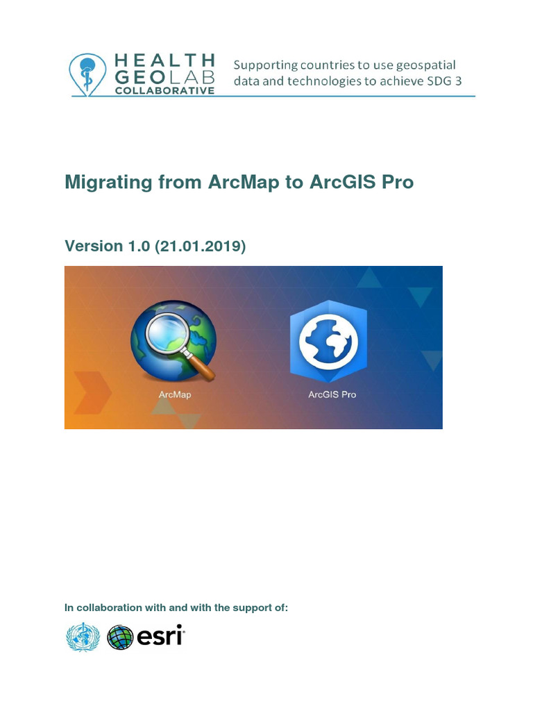 Migration To ArcGIS Pro Starter Kit | PDF | Arc Gis | Esri