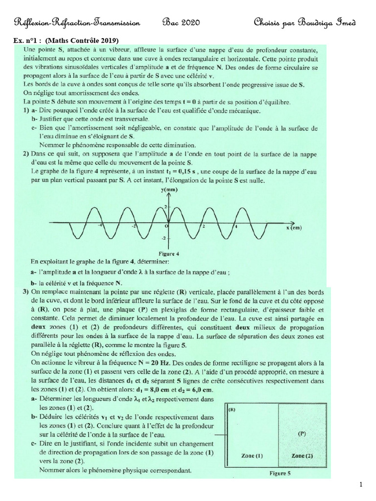 9réflexion Réfraction (Maths) | PDF