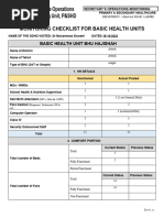 Assumpta Family Hospital DOH Checklist | PDF | Ambulance | Laboratories