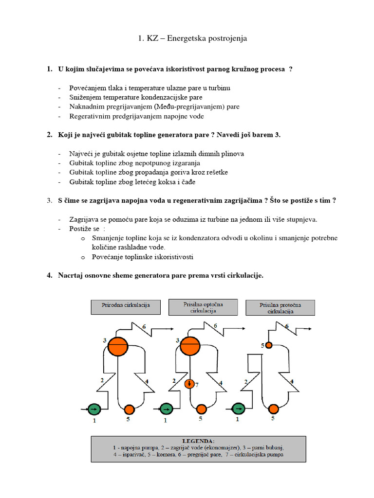 Postrojenja TEORIJA | PDF
