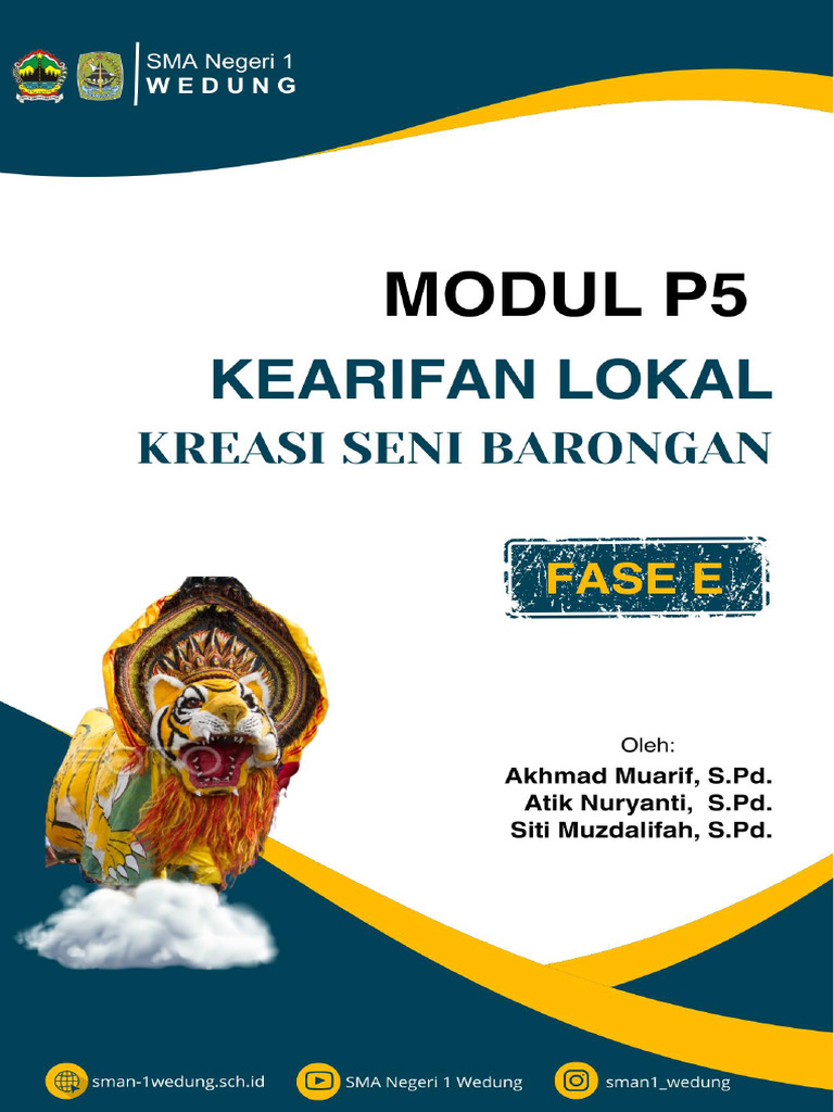 Modul Ajar P5 Kearifan Lokal 2023 | PDF