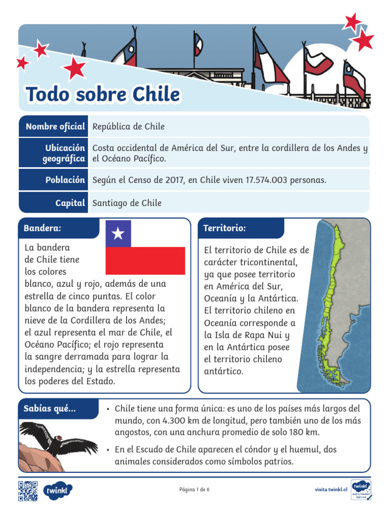 Guia de Trabajo Todo Sobre Chile - Ver - 2 | PDF