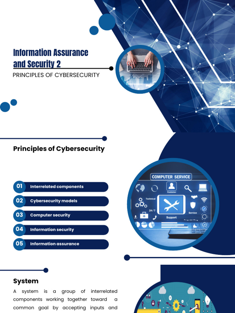 01 Principles of Cybersecurity | PDF